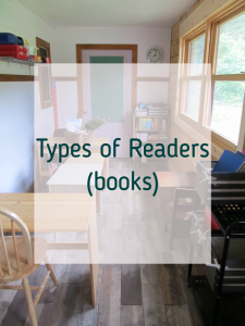 Types of Readers • Peppermint Stick Learning Company Inc.