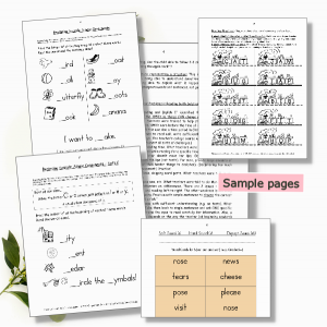 Phonics is Fun! Unit 1: Consonants | Peppermint Stick Learning Company