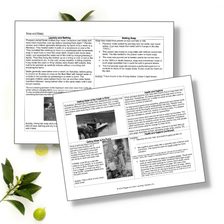 Pioneer Life in Upper Canada | Peppermint Stick Learning Company