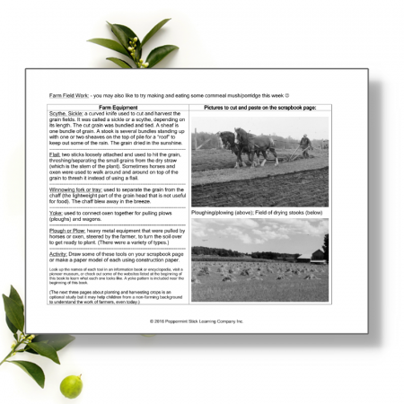 Pioneer Life in Upper Canada | Peppermint Stick Learning Company